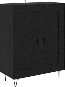 Vysoký bufet Černý dub 69,5 x 34 x 90 cm Kompozitní dřevo 3402717