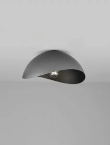 LED černá designová stropní svítilna Opsi 40
