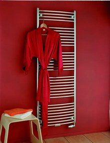 PMH Danby 450 x 1640 mm D7MS koupelnový radiátor metalická stříbrná