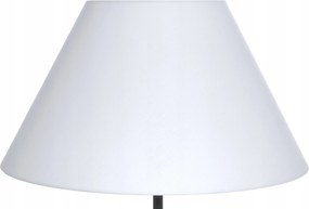 Stínidlo pro lampu Stínidlo kužel E27 Bílá Studená Bavlna 20x45 H24 Mirano