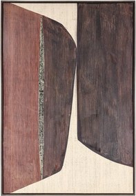 Tištěný/s ručně malovanými prvky obraz s rámem/na plátně 83x123 cm Gallery – Bizzotto