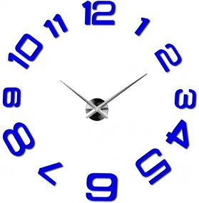 Moderní nalepovací nástěnné hodiny | 3D hodiny 12S053-Wanduhr HEU-