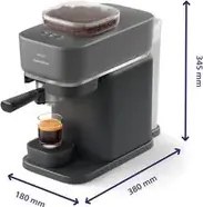 Philips Baristina BAR300/60 černá / automatický kávovar / 1550 W / 1.2