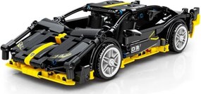 Stavebnice auta SUPERCAR No.J2011 černá - 589 dílků