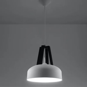 Sollux SL.0387 - Lustr na lanku CASCO 1xE27/60W/230V pr. 30 cm