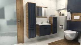 Koupelnová sestava TERNI A grafit mat + dub artisan