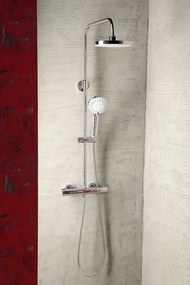 Aqualine, LIGA sprchový sloup s termostatickou baterií, chrom, SL533