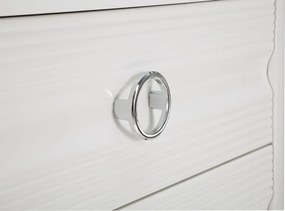 Komoda Shine 81 cm bílá