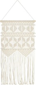 Nástěnný závěs macramé 40 x 80 cm bavlna 323997