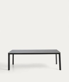 Zahradní jídelní stůl s deskou z kamene 100x220 cm Anafi – Kave Home