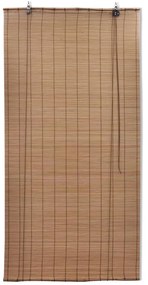 vidaXL Zatemňovací rolety z bambusu 2 ks 100 x 160 cm hnědé