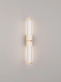 Kovové LED stmívatelné nástěnné svítidlo v matně zlaté barvě Pheme – Nova Luce