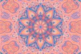 Samolepící tapeta hypnotická Mandala