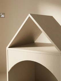 Sinsay - Regál ve tvaru domečku - béžová