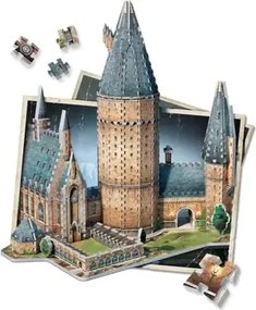 WREBBIT 3D puzzle Harry Potter: Bradavice - Velká síň / 850 dílků / od