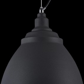MAYTONI Bellevue - kónické závěsné svítidlo Barva svítidla: Černá, Ø - Průměr: 35 cm