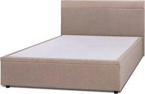 Postel Fro Pik 160x200 s roštem, úložným prostorem Mono 233, béž