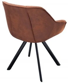 Holandská židle Comfort starožitná hnědá / 37611