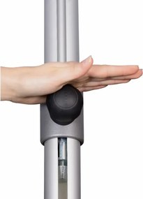 Doppler ALU EXPERT Teleskop zahradní slunečník 400 cm antracit