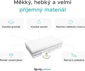 Ručník Classic malý krémový 30x50 cm, 100% bavlna
