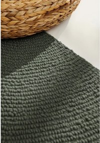 Tmavě zelený ručně tkaný vlněný běhoun 80x200 cm Calmio – Hanse Home