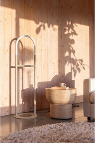 Béžová LED stmívatelná stojací lampa (výška 135 cm) Arch – Zuiver