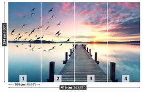 Fototapeta Lake Pier 104x70