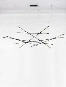 Závěsné LED svítidlo NOVA LUCE RACCIO 109W 3000K 9695216 stmívatelné Triac