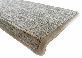 Vopi Nášlapy na schody Alassio šedobéžové obdélník, samolepící - 24x65 obdélník (rozměr včetně ohybu)