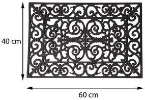 Venkovní rohožka Gemma, 60x40 cm