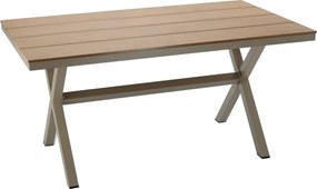 Zahradní stůl Dilan 150 cm béžový