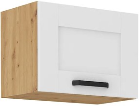 Kuchyňská skříňka LUNA 50 GU-36 1F korpus: dub artisan, barva dvířek: bílá