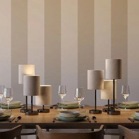 creative cables Kovová stolní lampa Alzaluce pro stínidlo Velikost: 20 cm, Barva: Měď