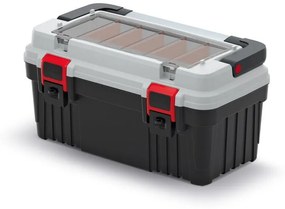 Kufr na nářadí OPTIMMAX VI černo-šedo-červený