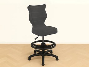 Dětská výškově nastavitelná židle k psacímu stolu ANTRACITOVÁ Zvolte rozměr: dítě 119 - 142 cm (výška stolu 71 - 82 cm)