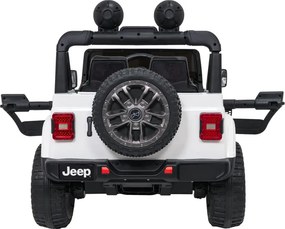 Elektrické autíčko Jeep Wrangler Rubicon LIFT bílé