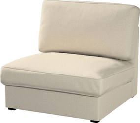 Potah na neskládací křeslo IKEA Kivik barva béžová látka pletený vzor