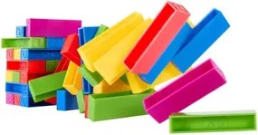 MATTEL Hra UNO Stacko JGT89 / 45 barevných bloků / 2–10 hráčů / od 7 l