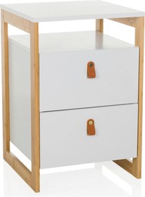 XXXLutz ODKLÁDACÍ STOLEK, bílá, kompozitní dřevo, 40/60/40 cm MID.YOU - Online Only konferenční stolky - 001918084904