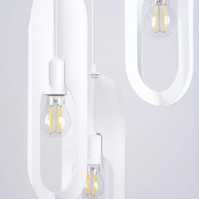 Sollux Lighting Závěsné svítidlo NICUS 1 bílé