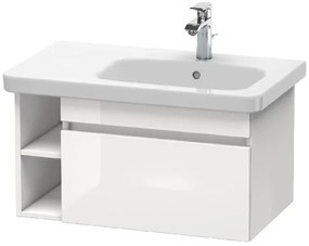 Duravit DuraStyle - Umyvadlová skříňka 40x73x45 cm, 1 zásuvka, lesklá bílá DS639302222