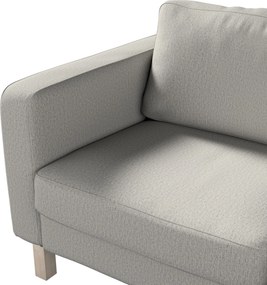 Potah na pohovku IKEA  Karlstad 2-místná, nerozkládací, krátký barva šedá látka pletený vzor