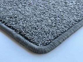 Vopi koberce Kusový čtvercový koberec Capri šedé - 100x100 cm