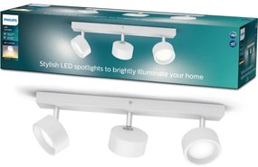 Philips - LED Bodové svítidlo BRACIA 3xLED/5,5W/230V bílá