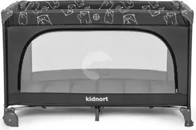 Kidnort Grotta Cestovní postýlka tmavě šedá