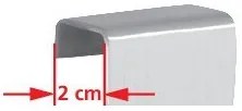 Wenko Nastavitelný nerezový držák na utěrky 22-35 cm, černá