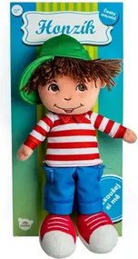 TEDDIES Panáček Honzík / Hadrový, látka / 30 cm / Česky mluvící / Na k