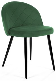 Sada 4 čalouněných židlí SJ.077 zelená