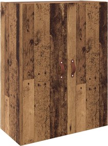 Nástěnná skříň 2 ks Staré dřevo 69,5 x 34 x 90 cm 3394572