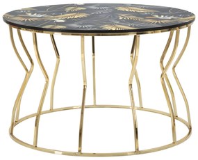 Kulatý konferenční stolek Alterno Leaves, 70x43,5 cm